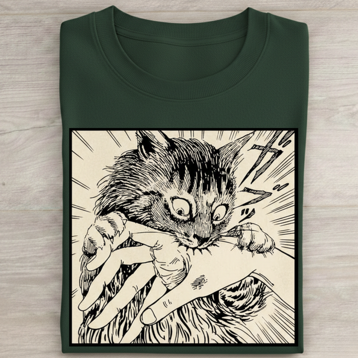 Camiseta Oversized Mordida Oriental | Neko Mania
